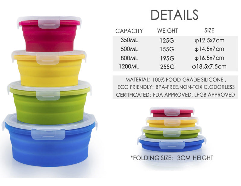 Collapsible Lunch Box – Bespoke Gifts